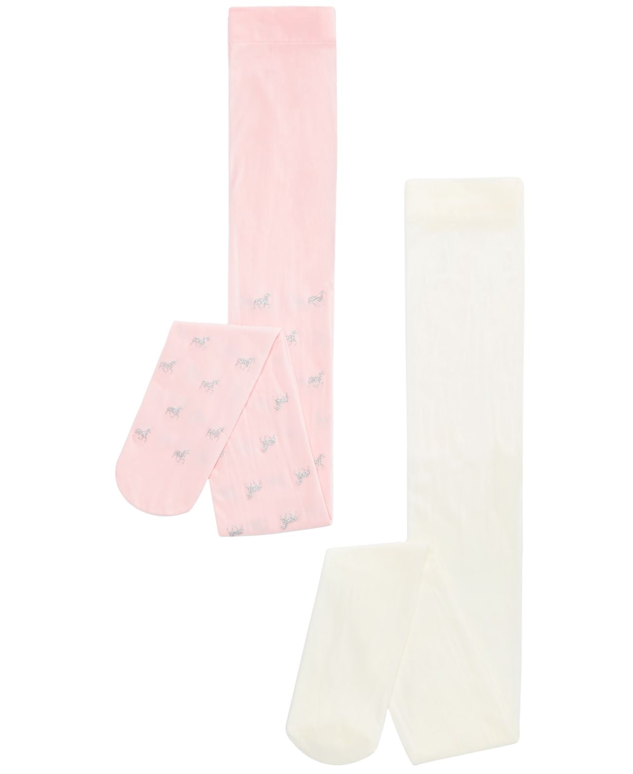 Trimfit Toddler, Little & Bigs Girls 2-Pk Tights Title: 6-8/Light Grey ...