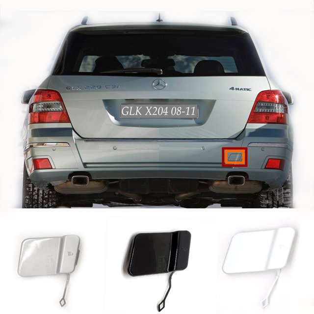 Trimla Rear Tow Cover Fit 08-11 Mercedes Benz GLK X204 for GLK200 ...