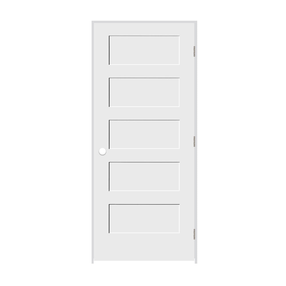 Trimlite 3070138-8405Lh15714 36" By 84" Shaker 5 Panel Left Handed ...