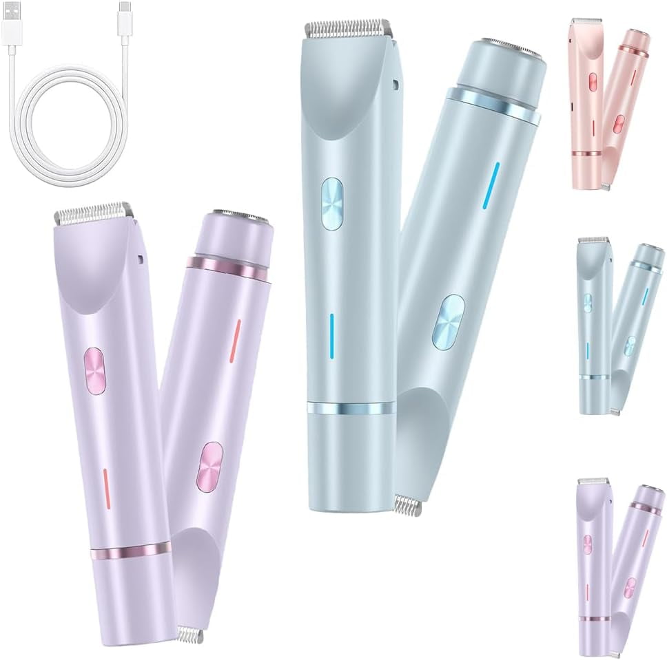 Trimmer 2.0,2025 New Bikini Shaver for Women,2 in 1 Dual Head Shaver ...