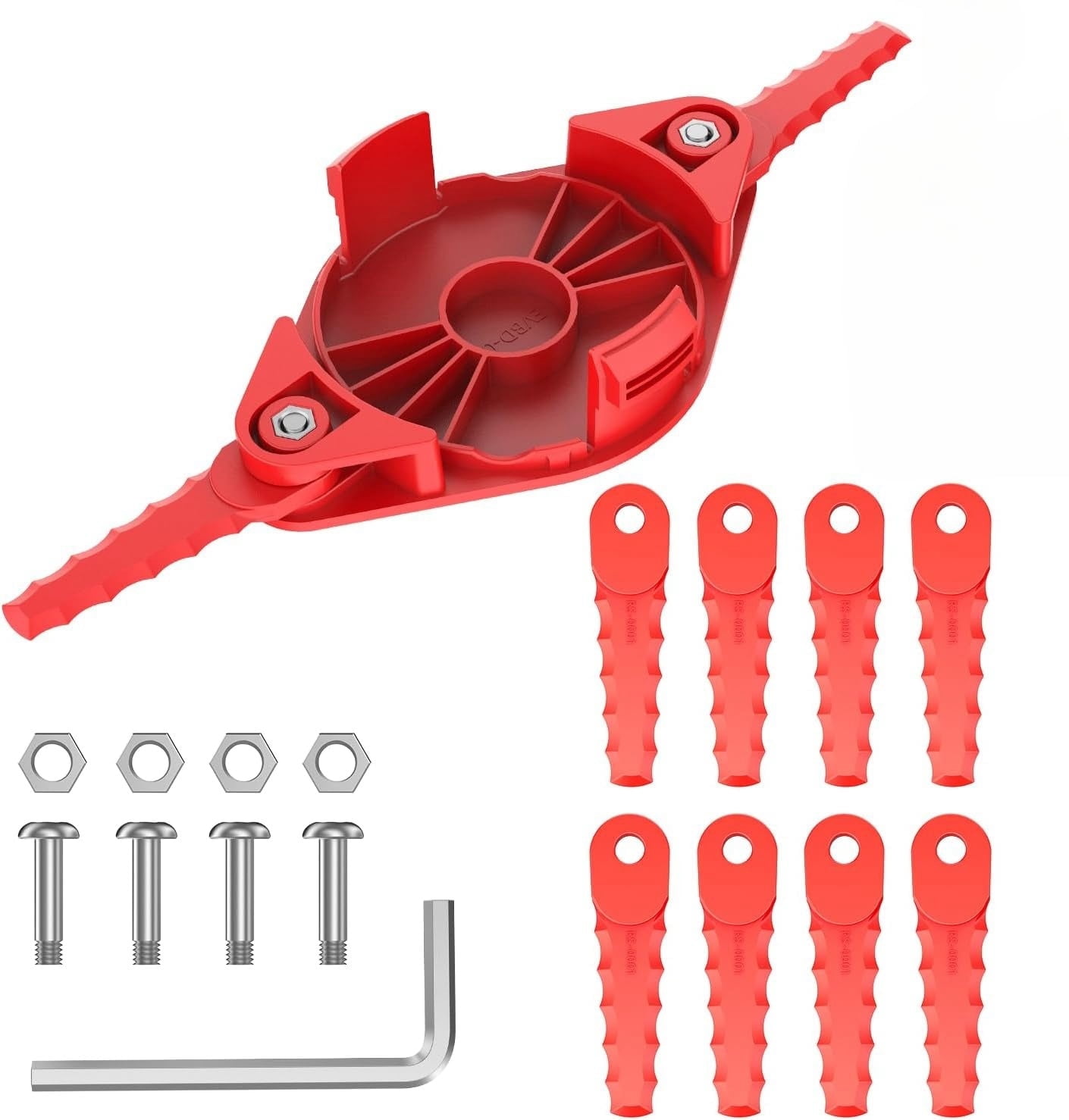 Trimmer Blades Head & CMZST0653 Trimmer Spool Compatible with Craftsman ...