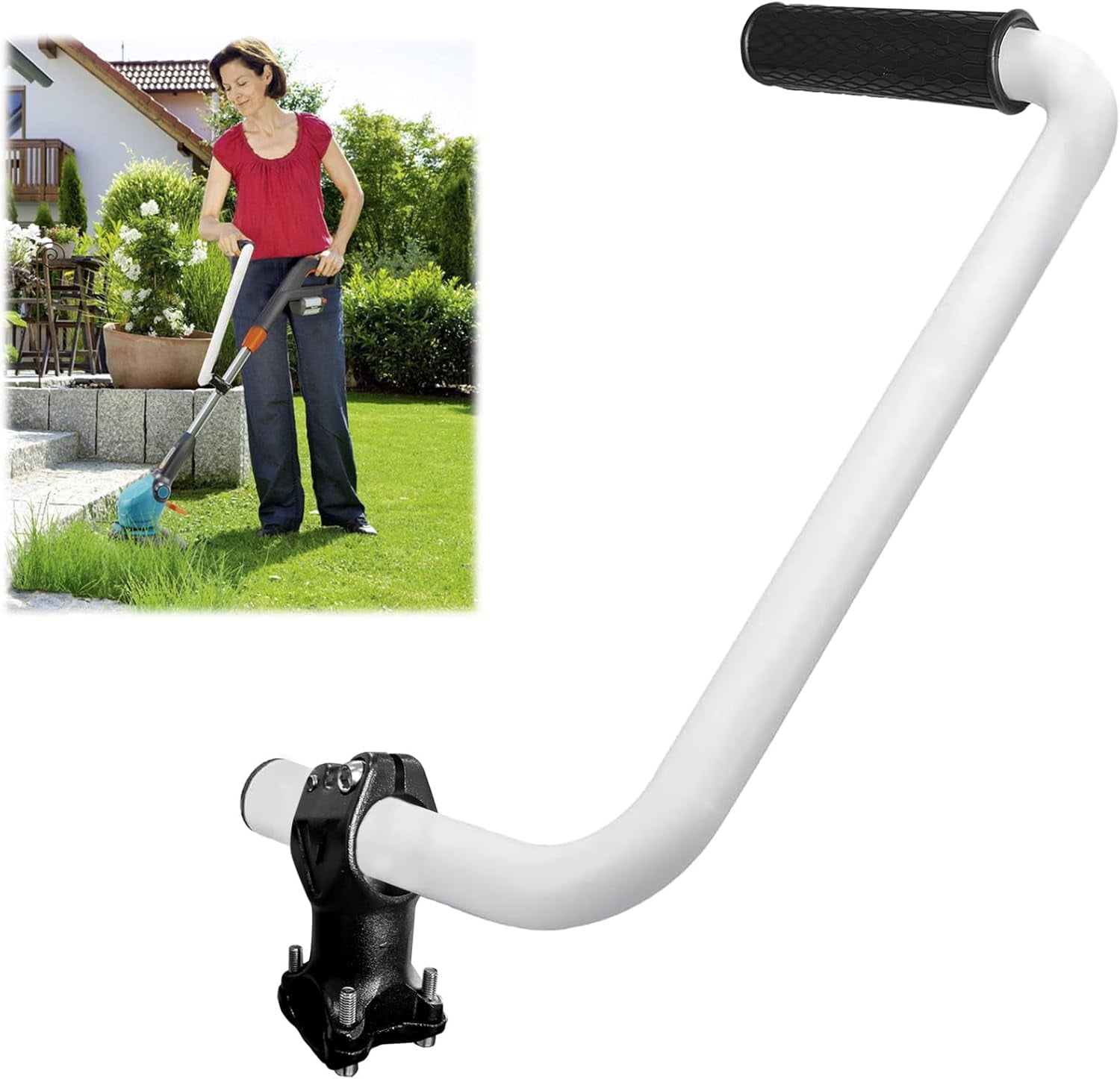 Trimmer Handle, Weed Eater Handle Extension Stainless Steel Weed Eater ...