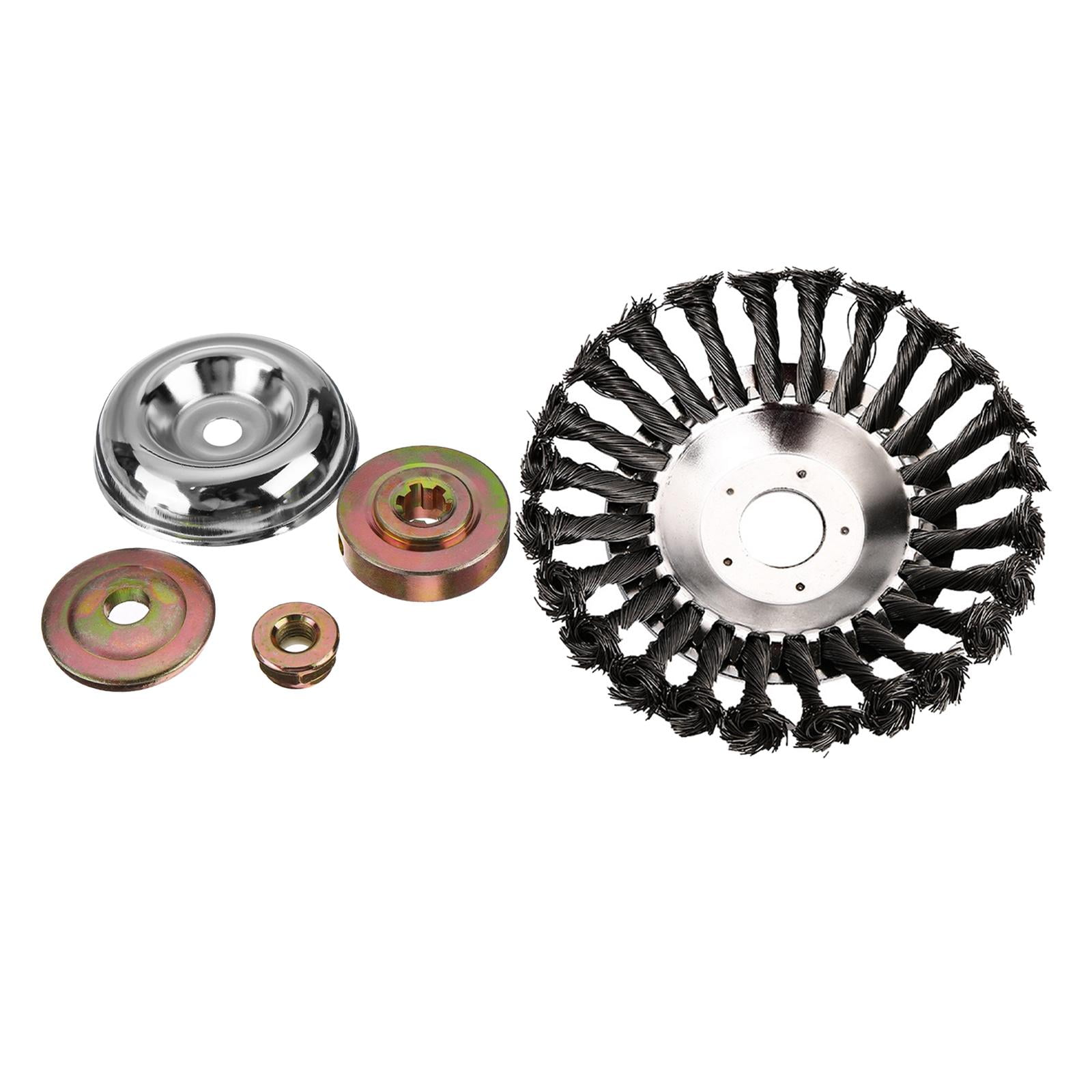 Trimmer Head Replacement Rotary Steel Wire Weeds Brush Head for Rust ...