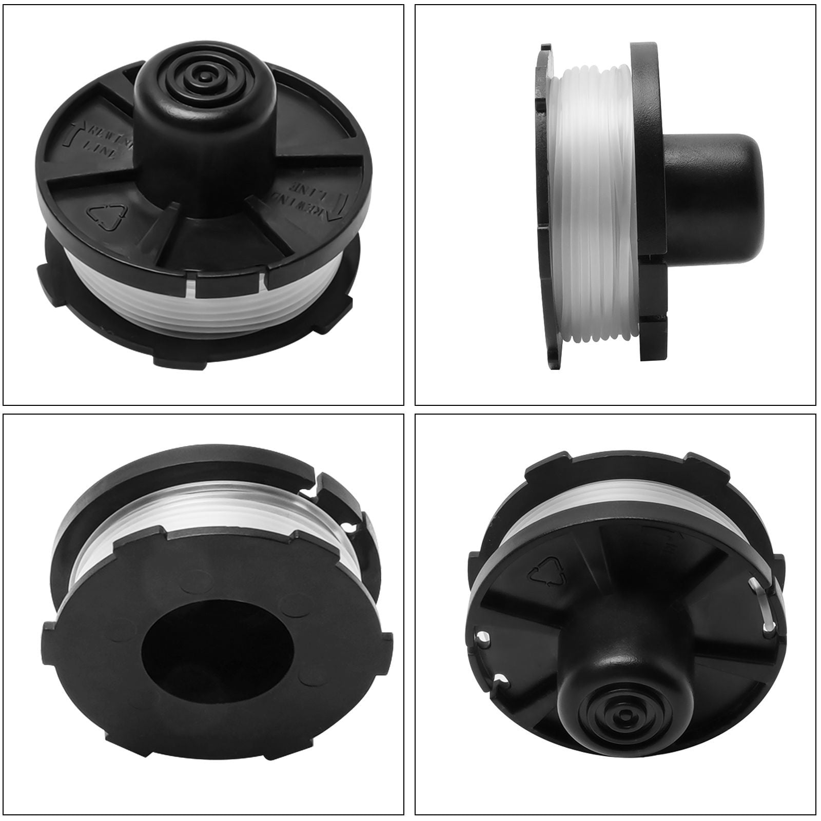Trimmer Head Spool Heads For Tap&Go BUR181 BUR141 DUR181Z DUR141Z ...