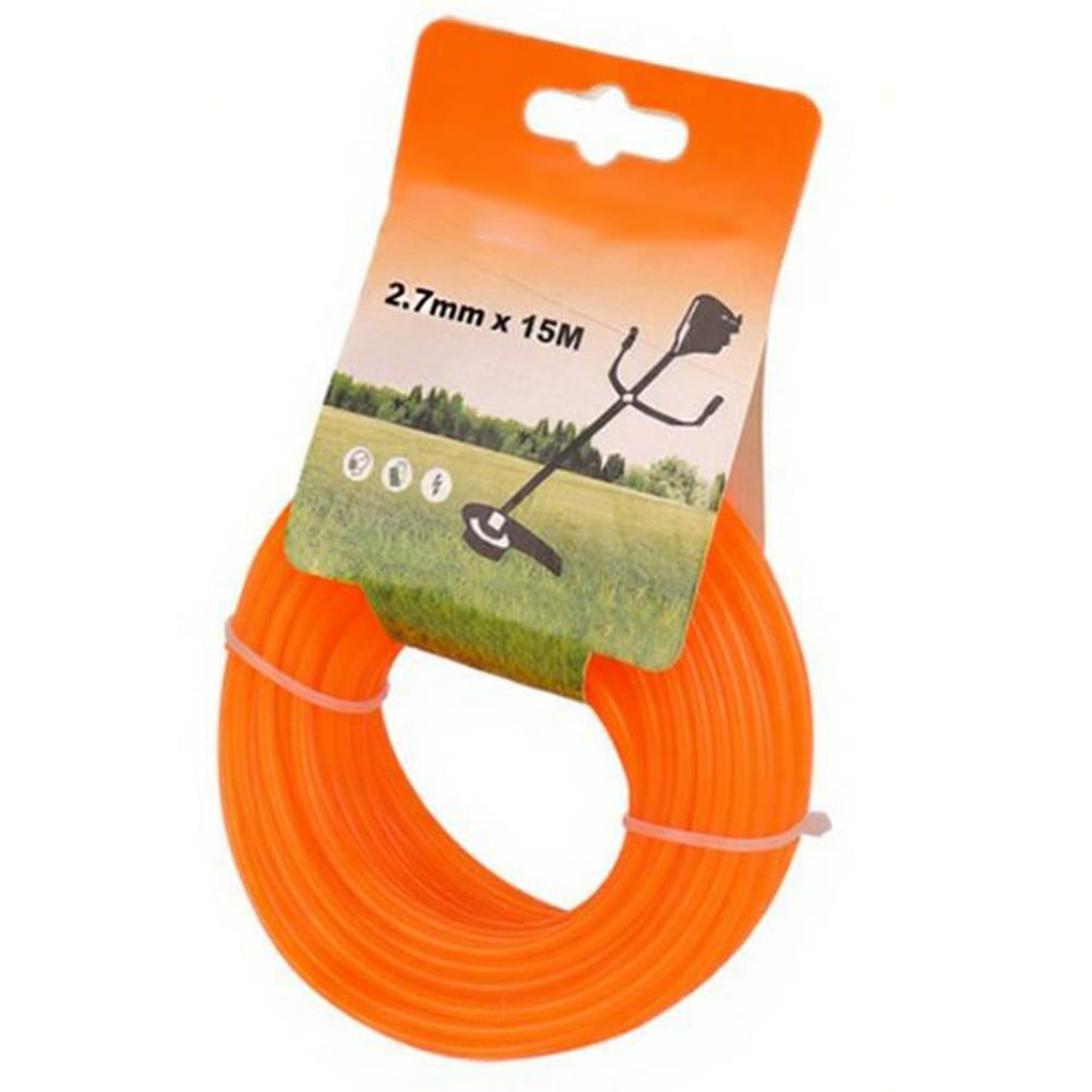 Trimmer Line 2.7mm x 49ft Square Profile Heavy Duty Weed Cutter ...