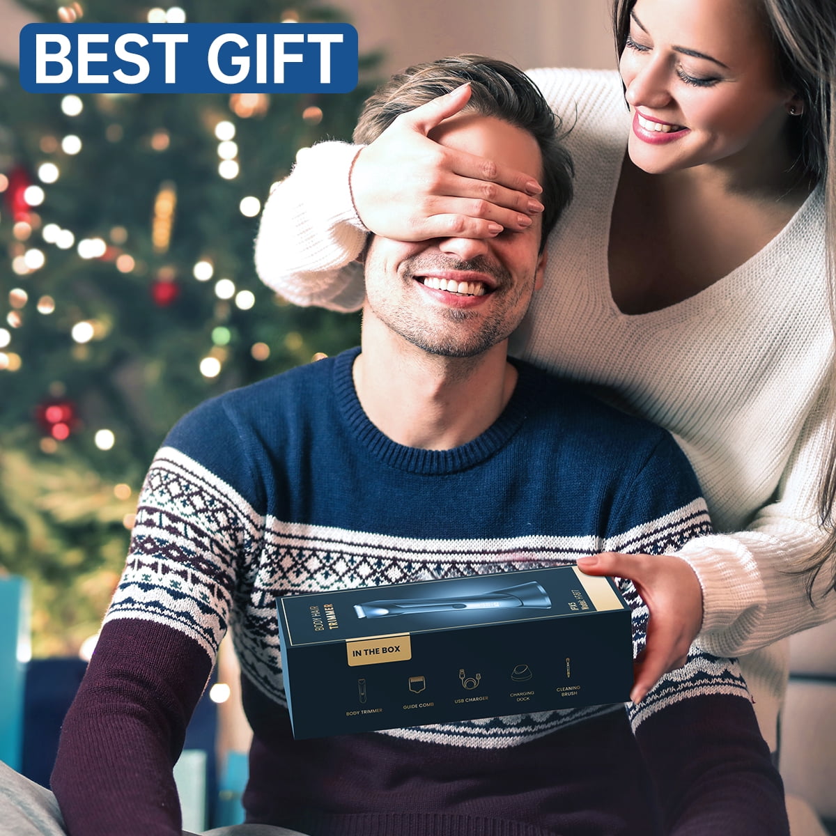 Trimmer for Men, Electric Groin Bikini Ball Shaver Razor, Fully ...