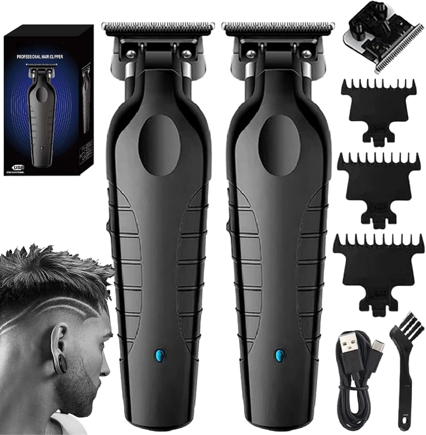 Trimmer Plus Zero Gap, Barbers Tonic Trimmer Premium Zero-Gapped ...