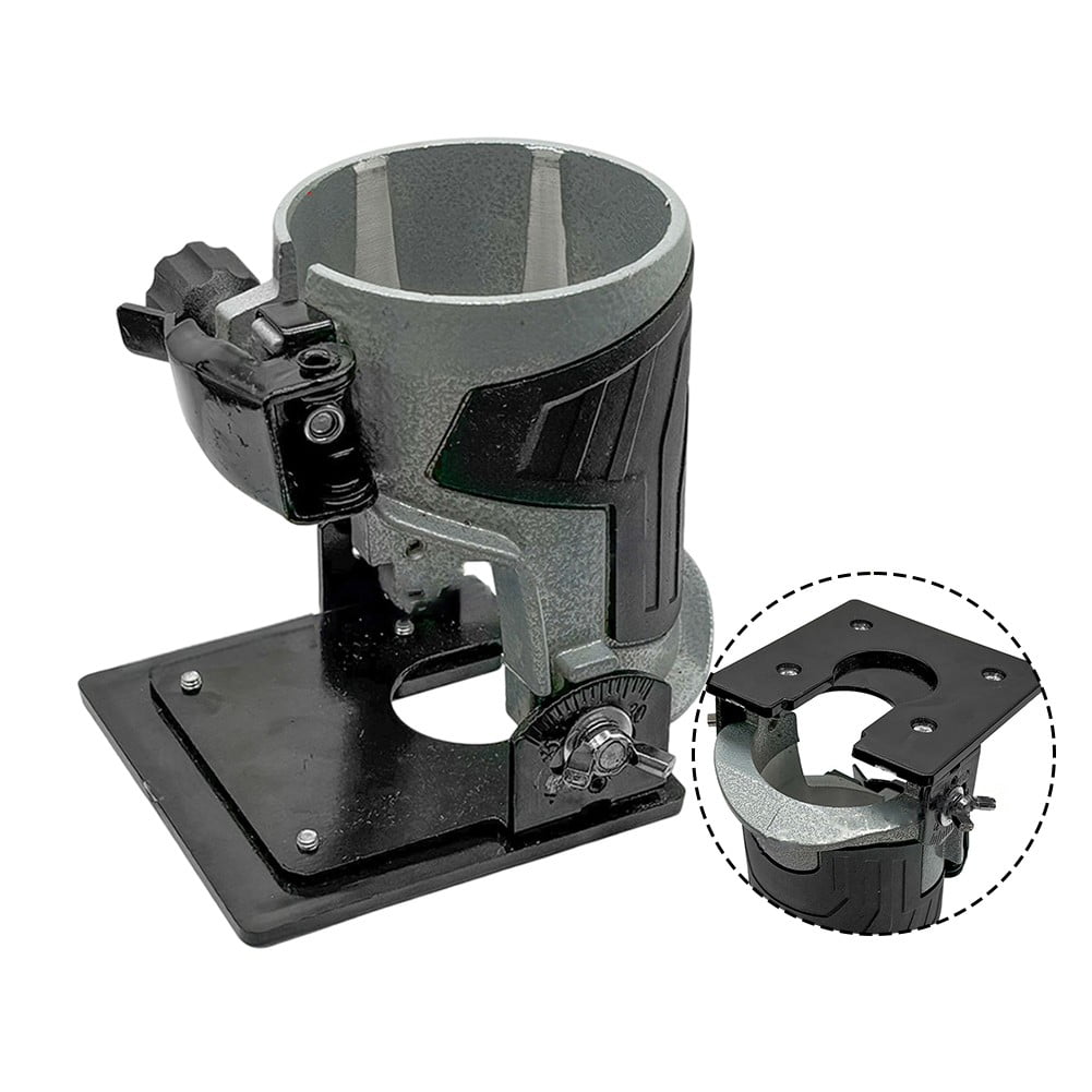 Trimmer Router Tilting Base Adjustable for Electirc Or Cordless Wood ...