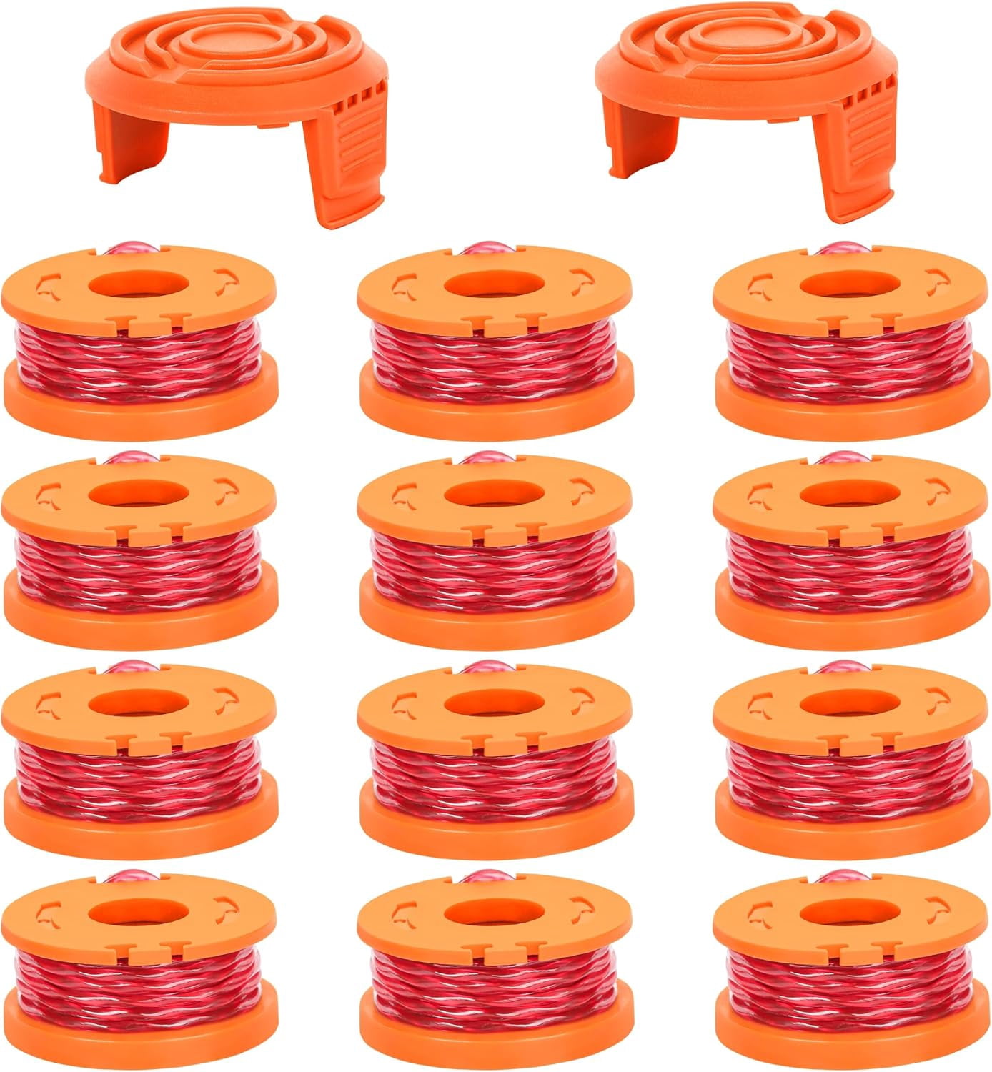 Trimmer Spool Line for 14 Pack WA0010 Edger Spools Replacement for Weed ...