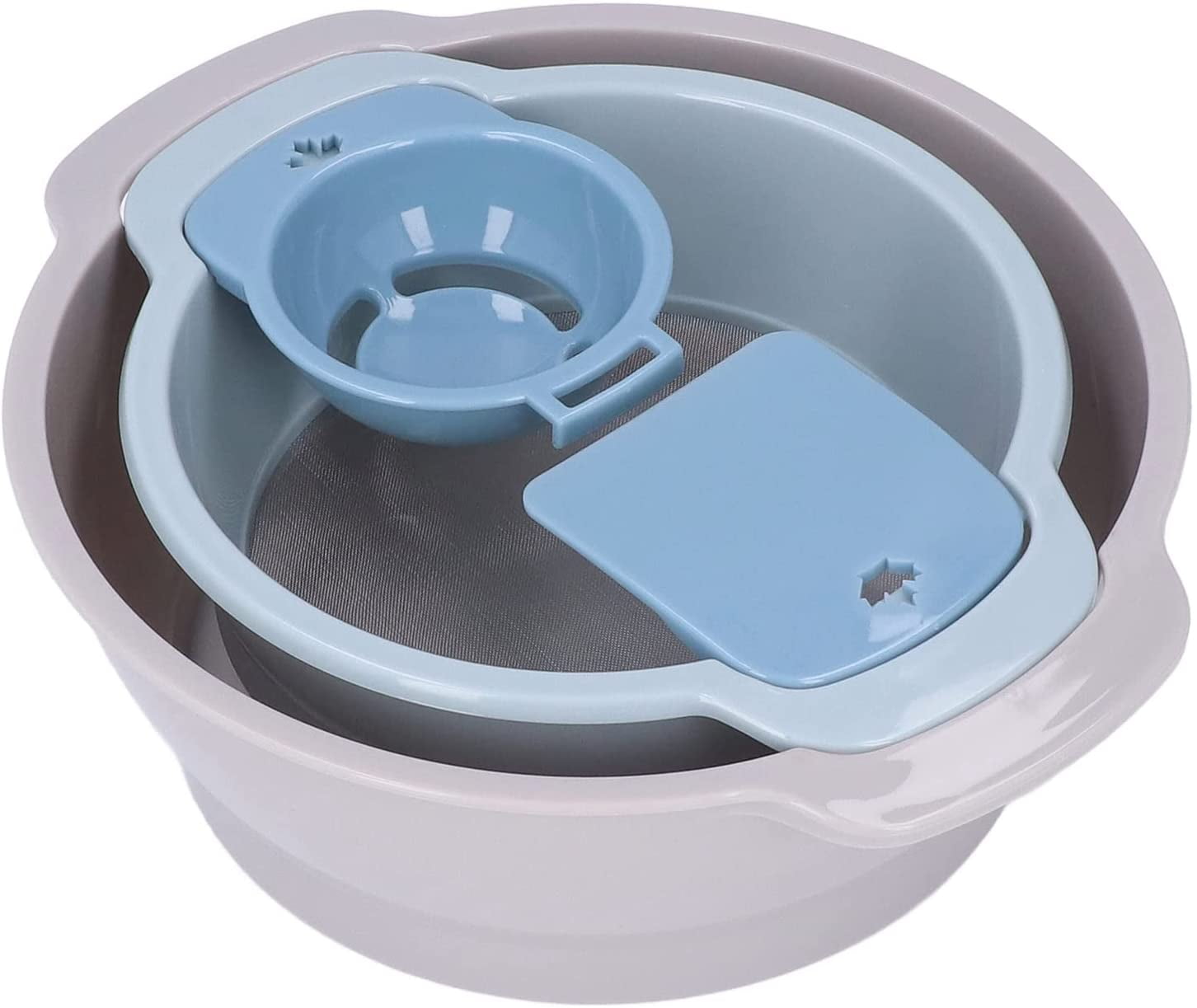 Trimming Tray Kit, 4Pcs Stackable Pollen Screen Flour Sieve Set Flower ...