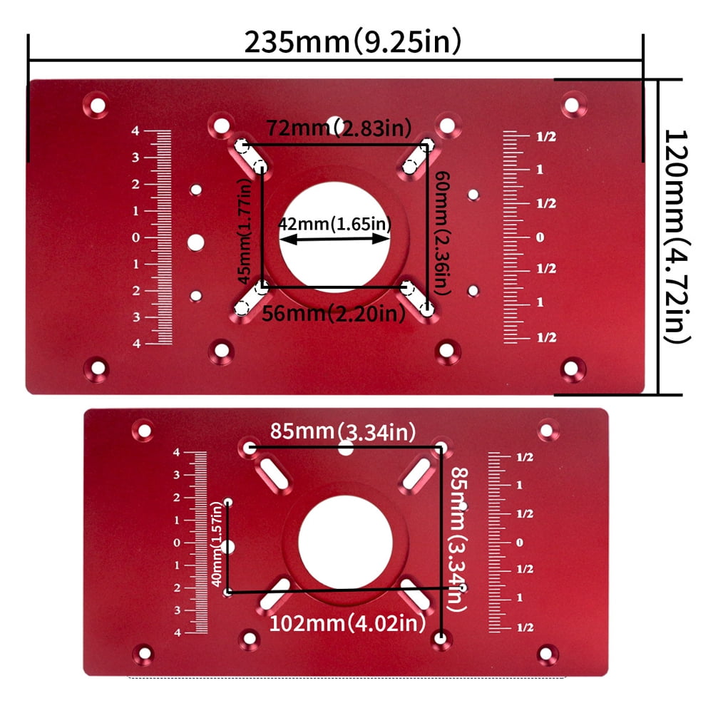 Trimming machine flip table,Lift Kit Router Flip Plate Set Router Table ...