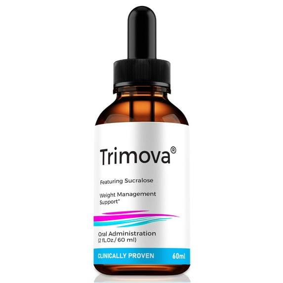 Trimova Weight Loss Drops, Trimova Metabolism Vitamin, Maximum Strength ...