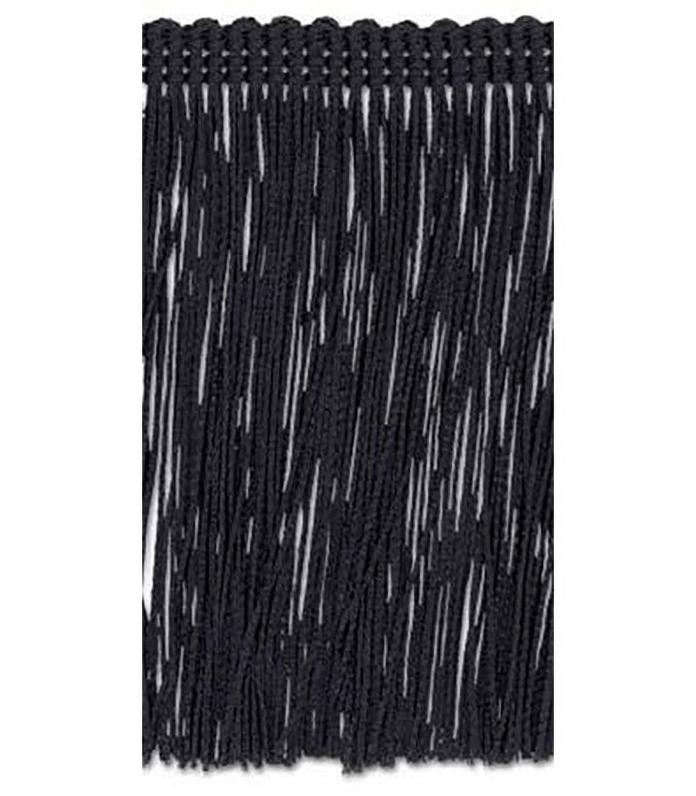Trimplace Black 26" Chainette Fringe -Sold by the Yard - Walmart.com