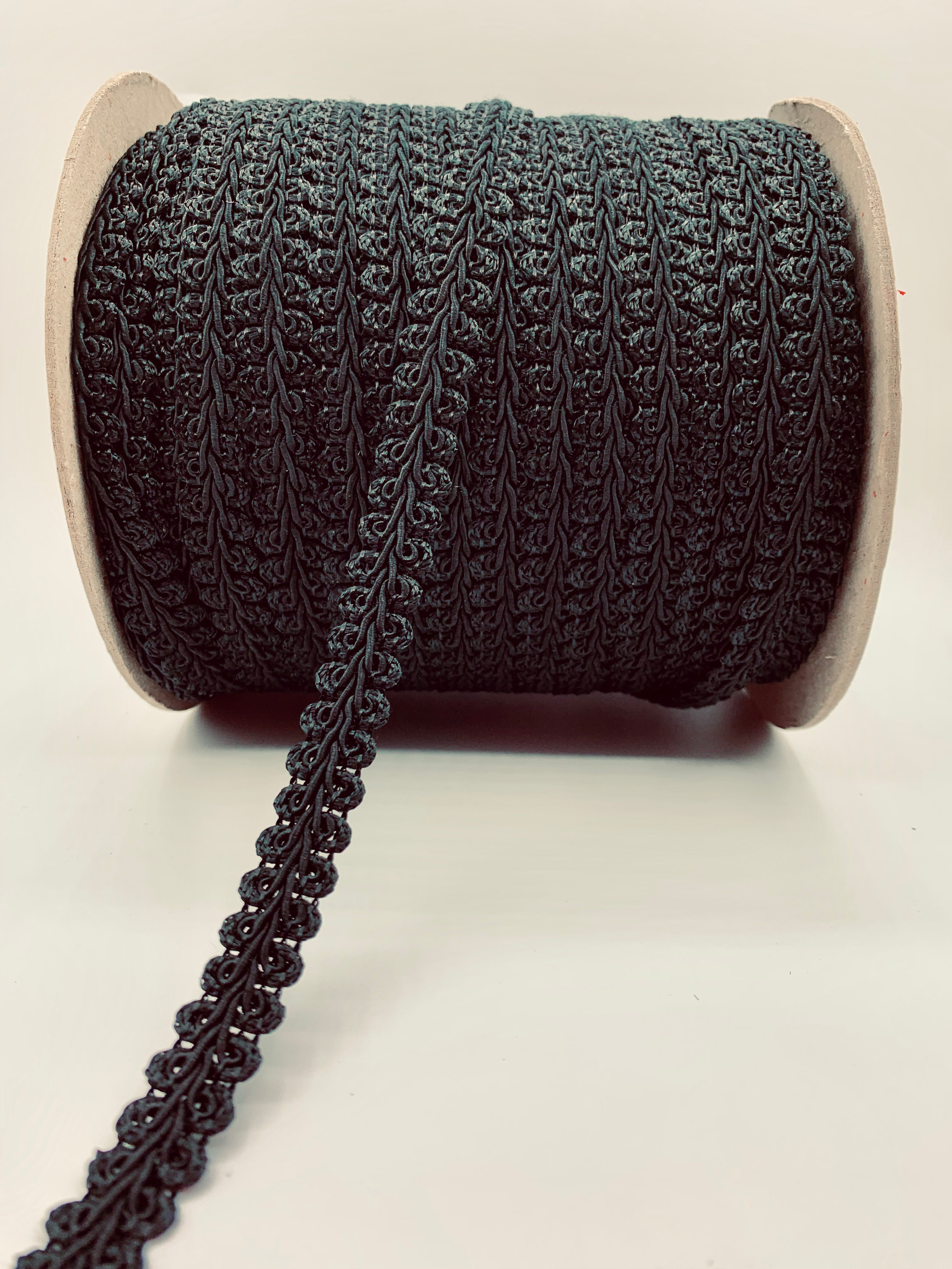 Trimplace Black 5/8" Chinese Braid - Walmart.com