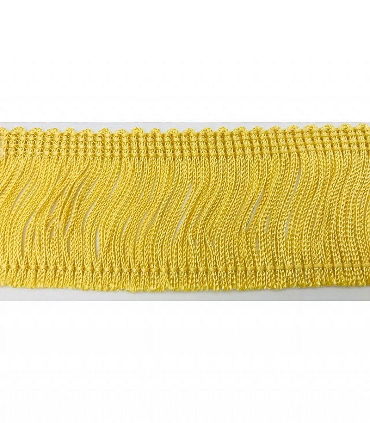 Trimplace Canary 2" Rayon Chainette Fringe - Walmart.com