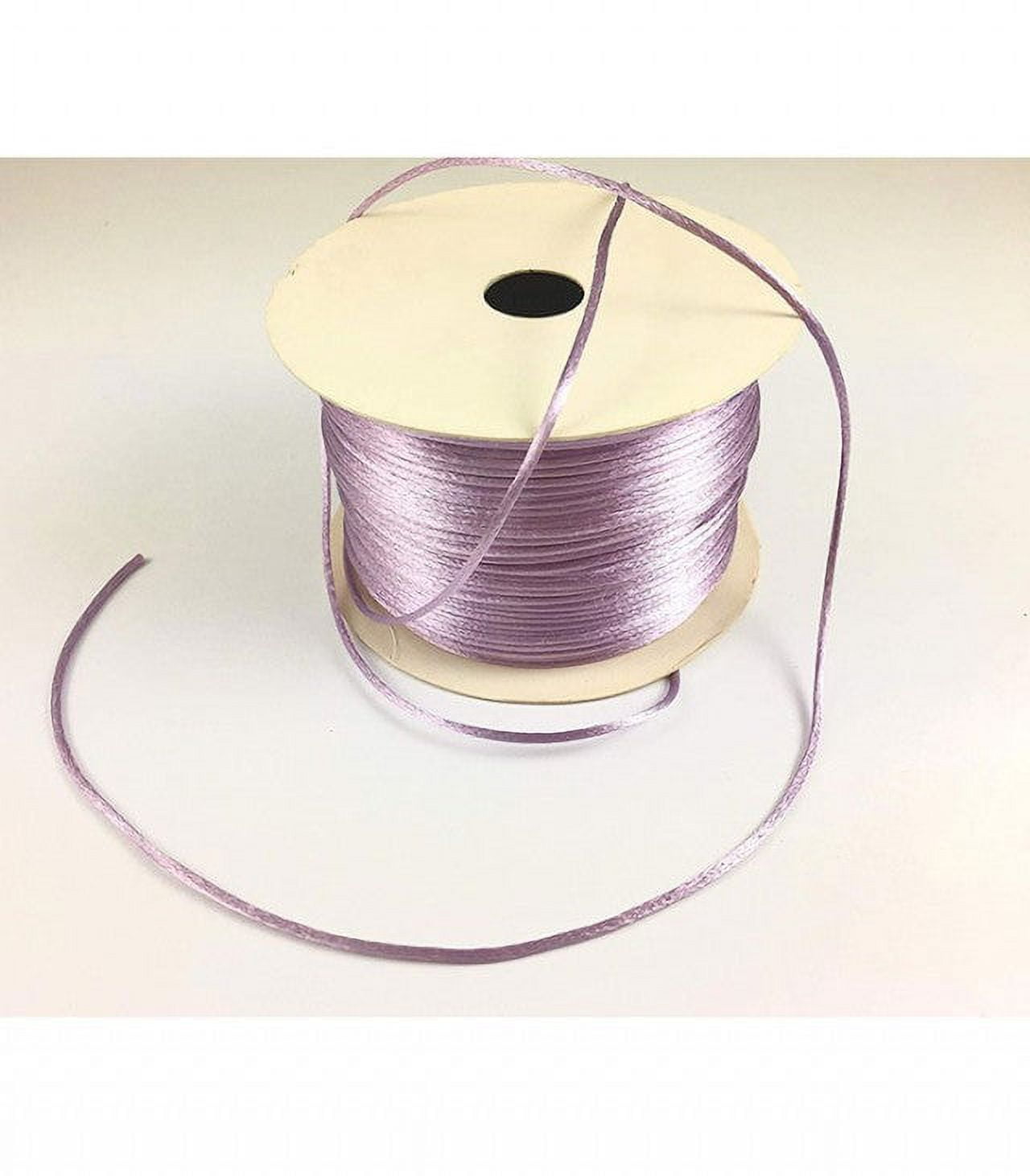 Trimplace (Lilac) Petite Satin Cord Rattail Chinese Knot - 1.5mm ...