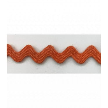 ORANGE 1-1/8 INCH JUMBO RIC RAC - Walmart.com
