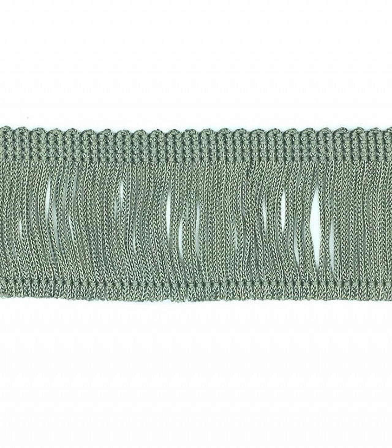 Trimplace Sage Green 2" Rayon Chainette Fringe - Walmart.com