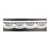 3/16" Jumbo Soutache Trim – 24 Yards Optical White (Made In USA)