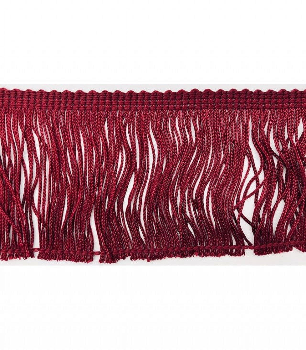 Trimplace Wine 3" Rayon Chainette Fringe - Walmart.com