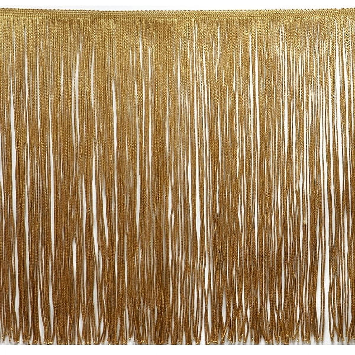12" Chainette Fringe Trim by the yard (Sold by the Yard) - Walmart.com