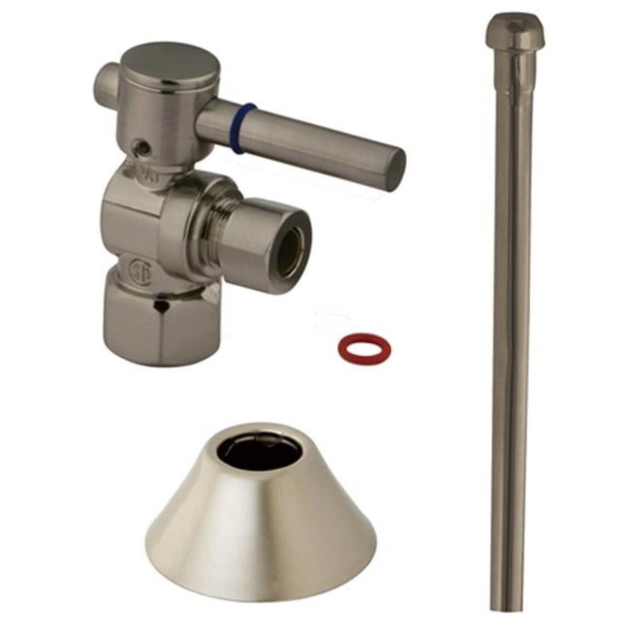 Trimscape Traditional Plumbing Toilet Trim Kit, Satin Nickel - Walmart.com