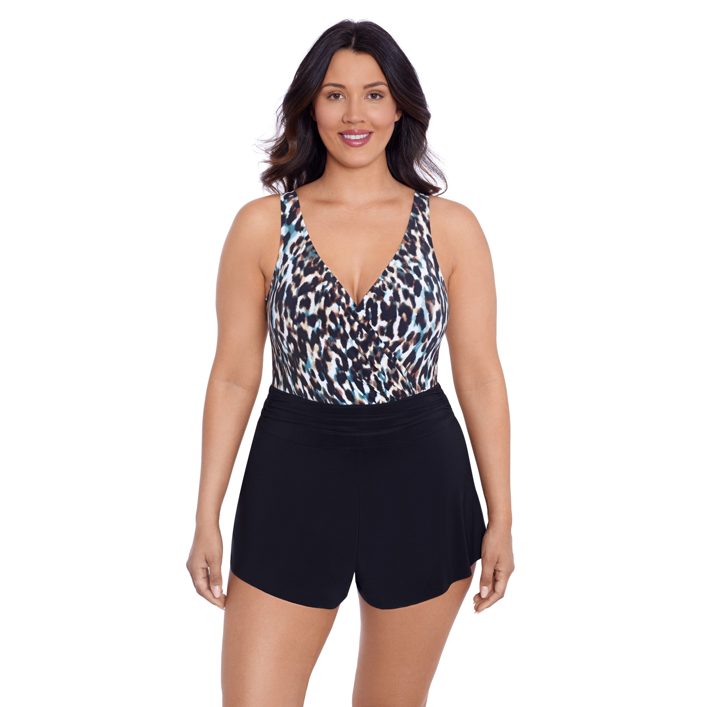 Trimshaper Women's Rebecca Swim Romper with Pockets - Walmart.com