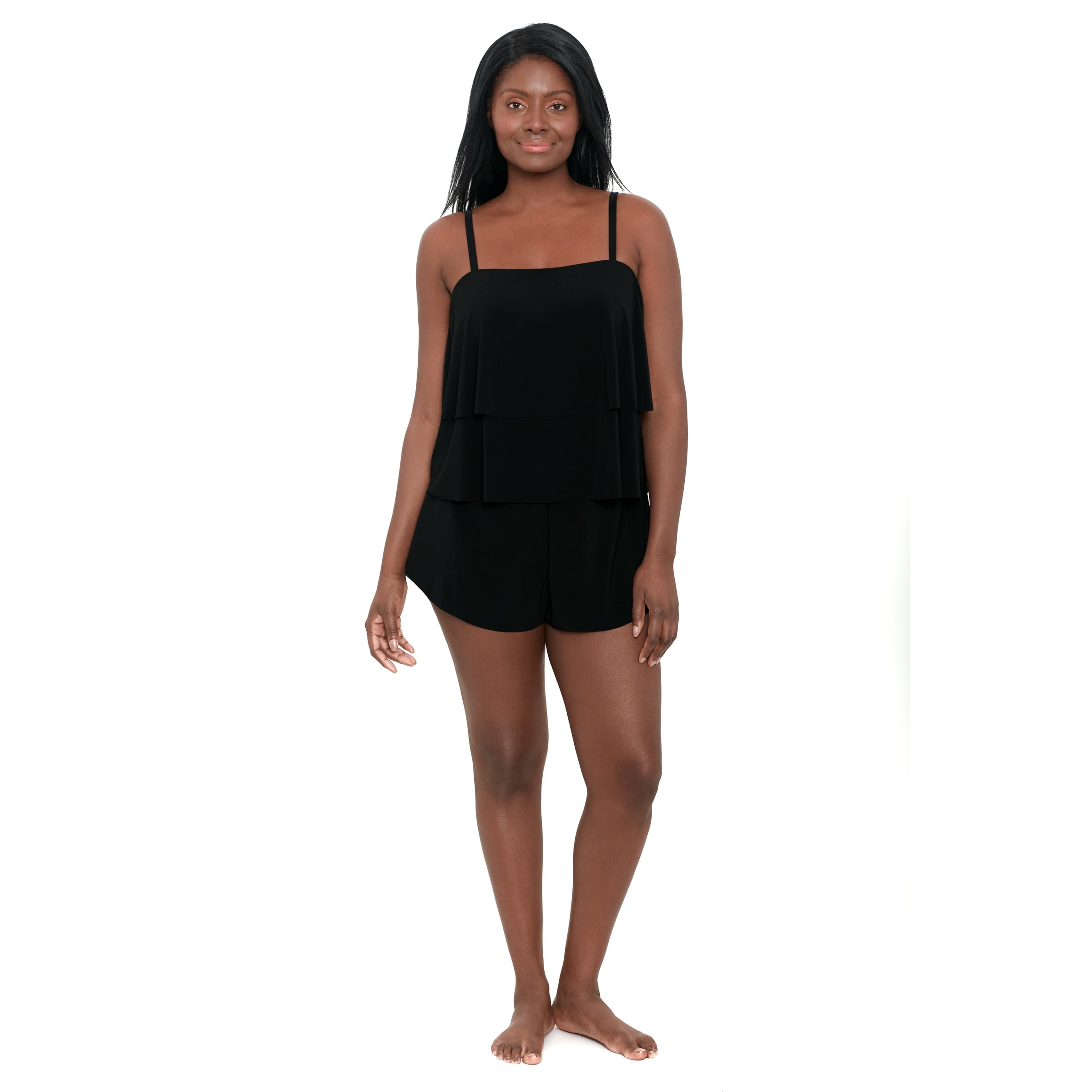 Trimshaper Women's Roxy Swim Romper - Walmart.com
