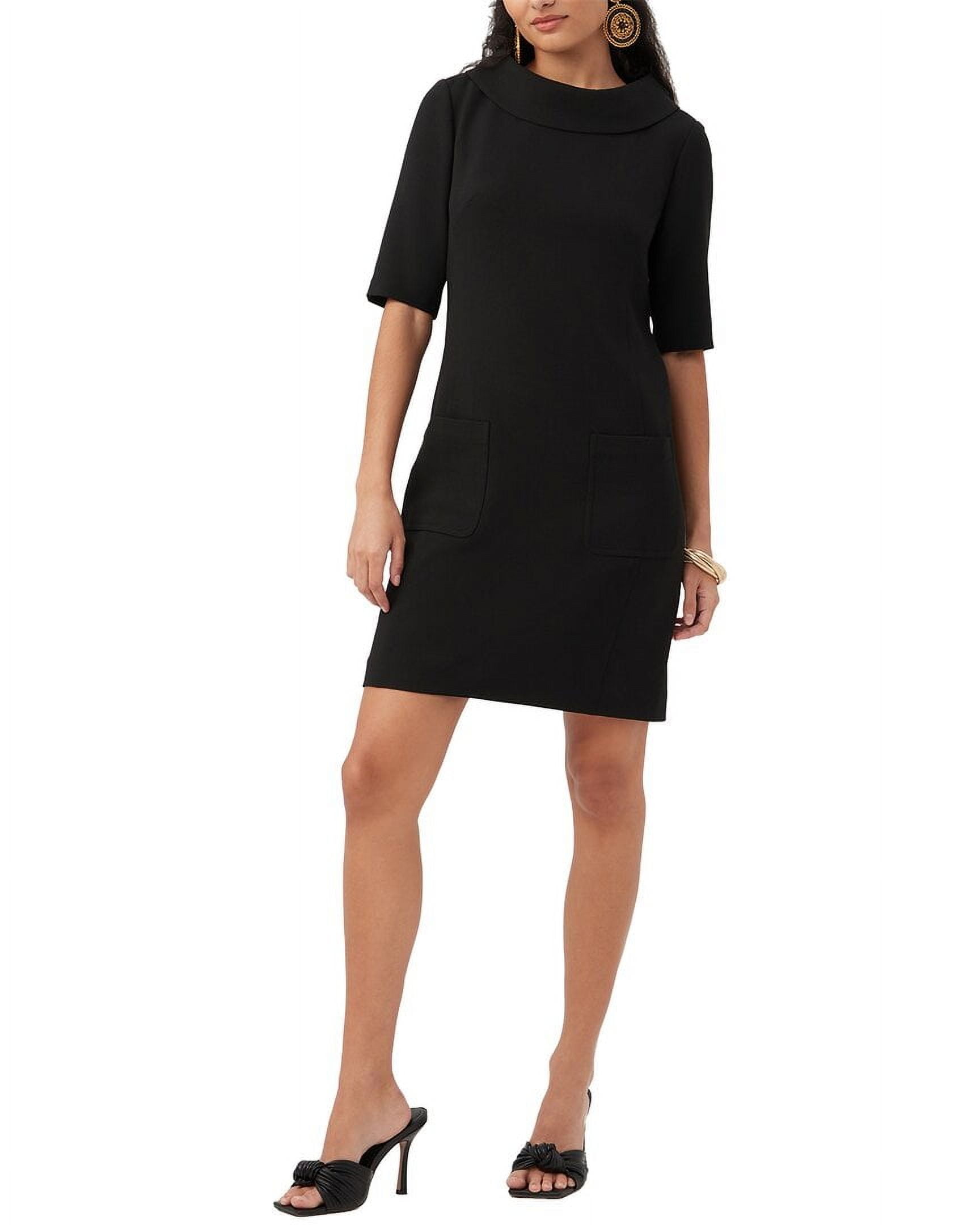 Trina Turk womens Maleko Mini Dress, 4, Black - Walmart.com