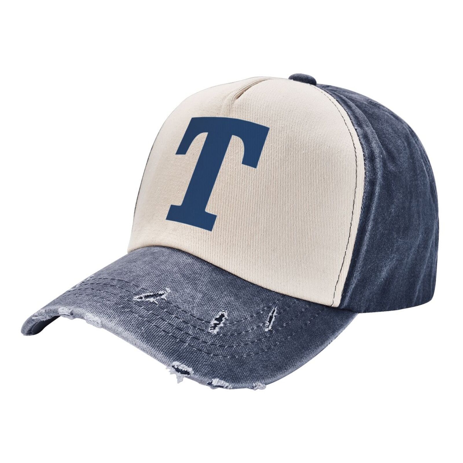Trine University Cowboy Collision Color Washed Baseball Cap For Men And ...