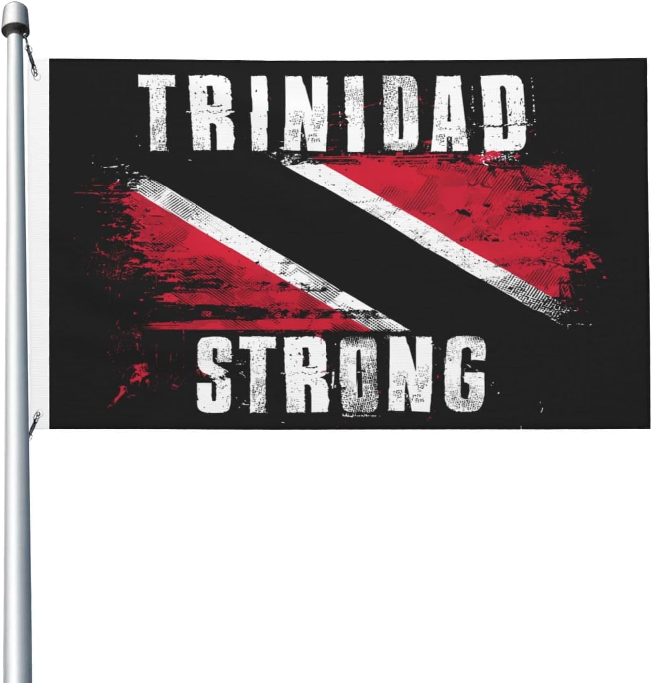 Trinidad Tobago Flag African Lion Garden Flag 3x5 Ft Banner Vertical ...