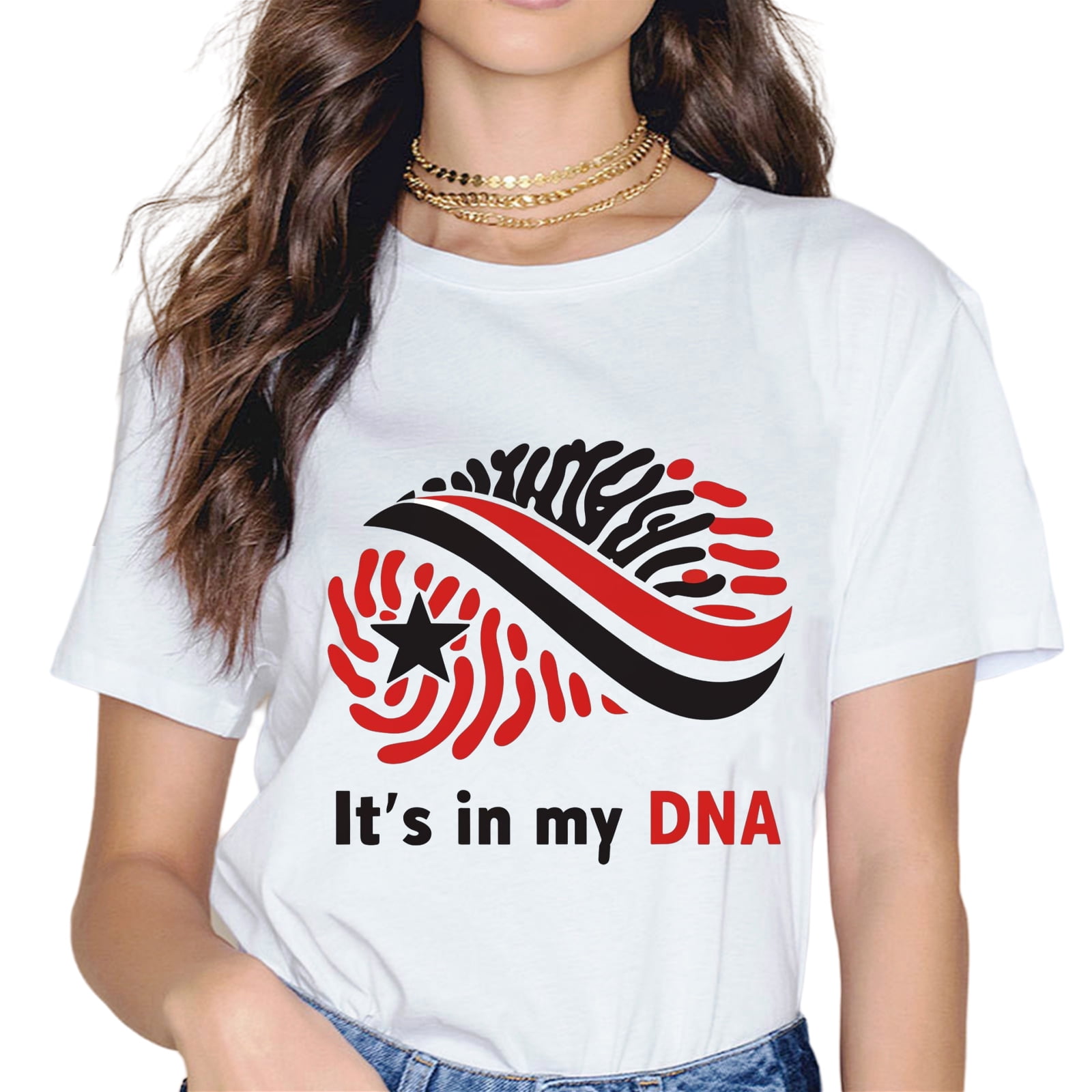 Trinidad & Tobago It's In My DNA Trinidadian Flag Pride T-Shirt ...