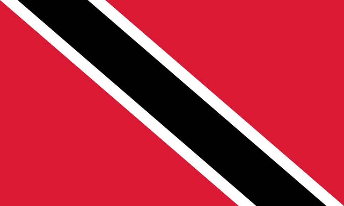 Trinidad and Tobago Flag Decal Sticker - 6 inches wide - Walmart.com
