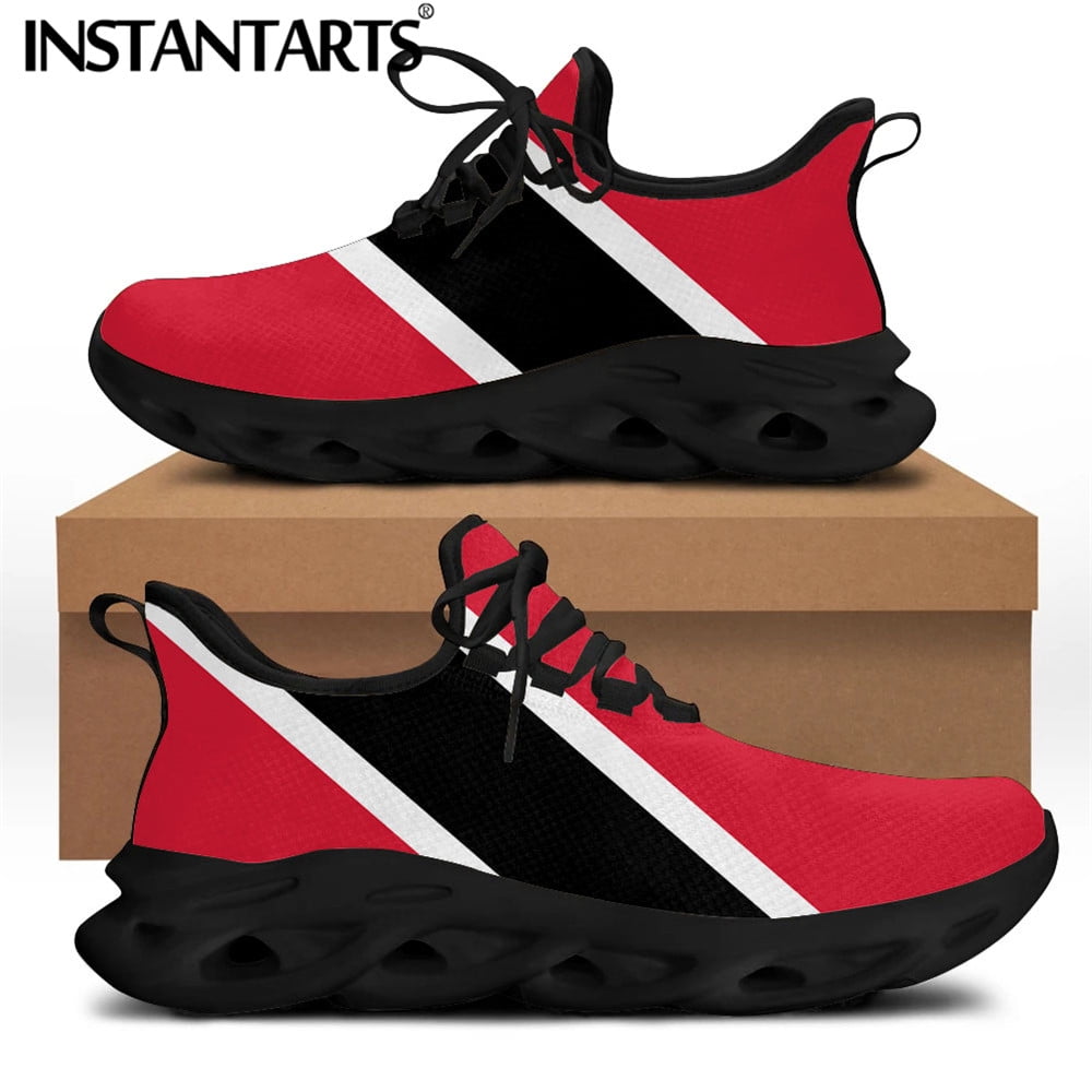 Trinidad and Tobago Flag Print Spring Women Sneakers Female Lace-up ...