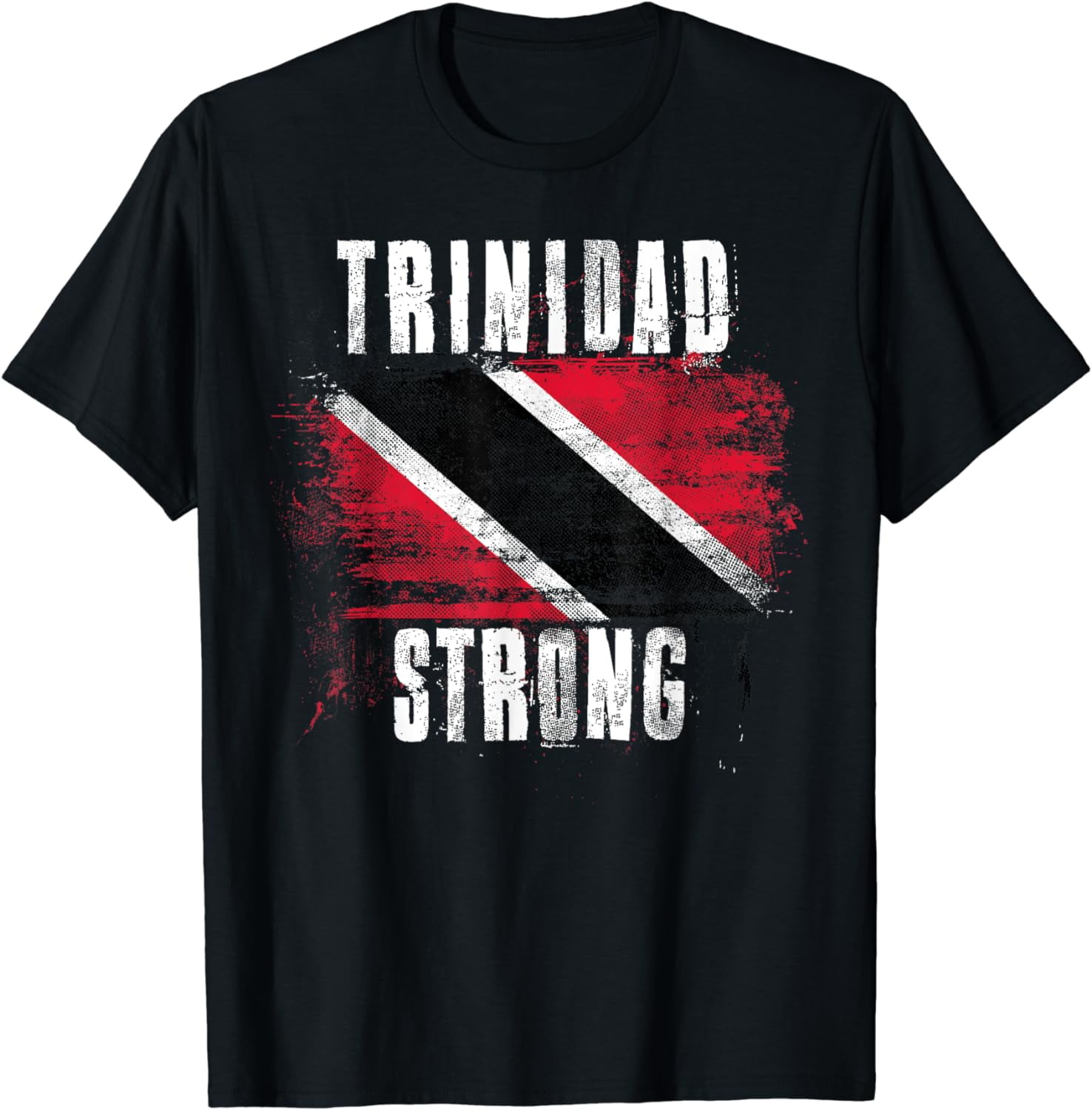 Trinidad and Tobago Strong Flag - Trinidadian Pride T-Shirt - Walmart.com