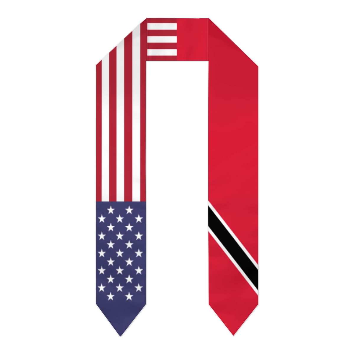 Trinidad and Tobago & USA United States Flag Shawl Sash Stole ...