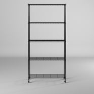 OFM X5 Series Model S3618 36" x 18" Wire Shelf, Silver, Pack of 2 ...
