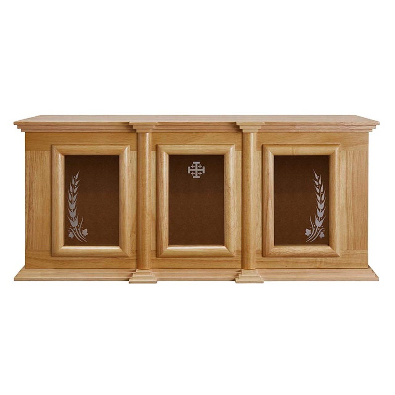 Trinity Ambry Cabinet - Oak - Walmart.com