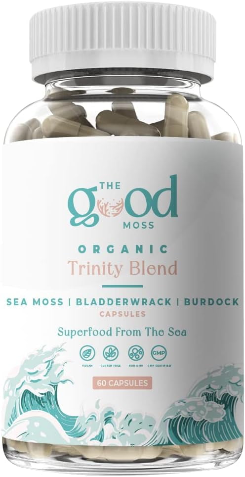 Trinity Blend Superfood -Sea Moss, Bladderwrack and Burdock Root ...