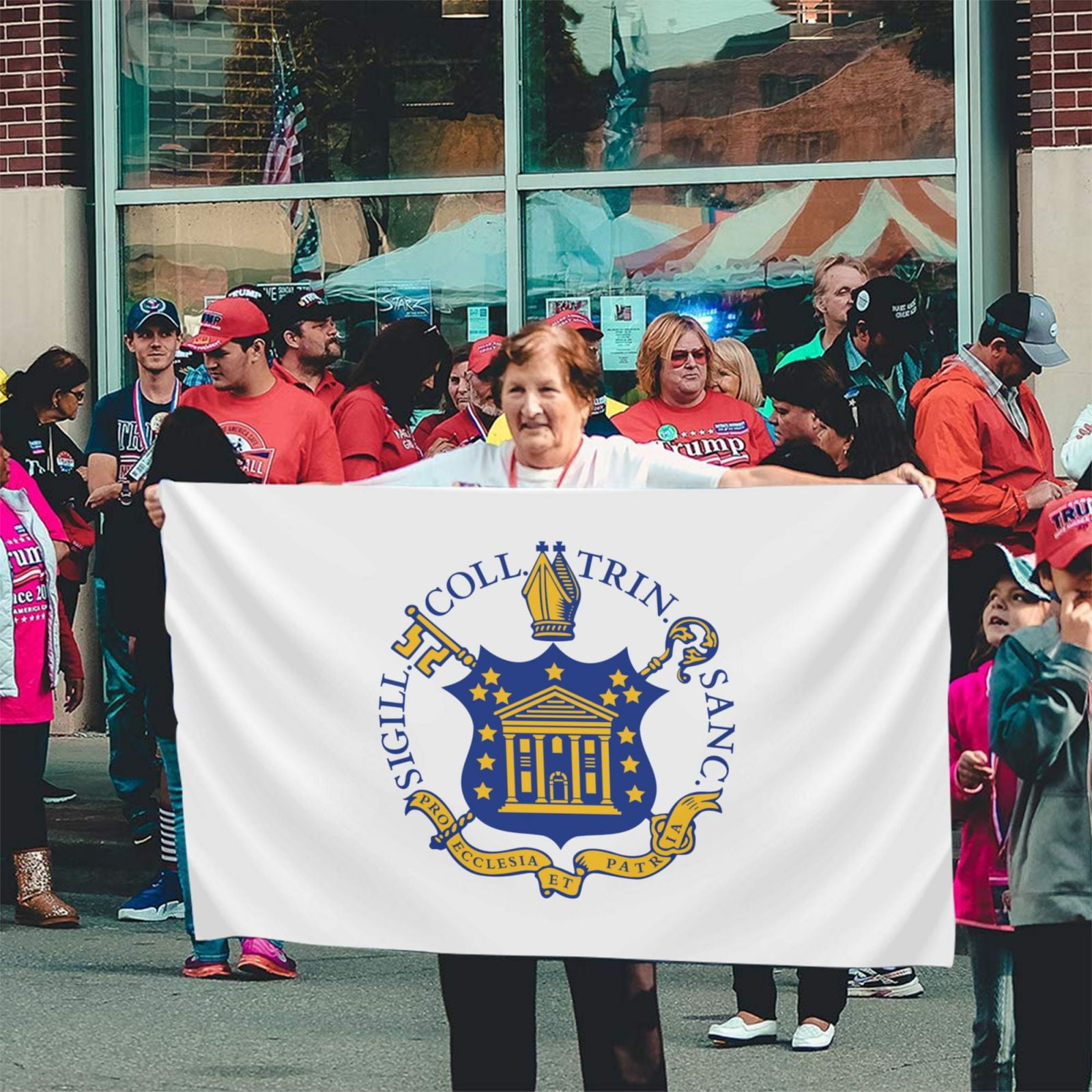 Trinity College Trinity University Logo Banner Breeze Flag Outdoor ...