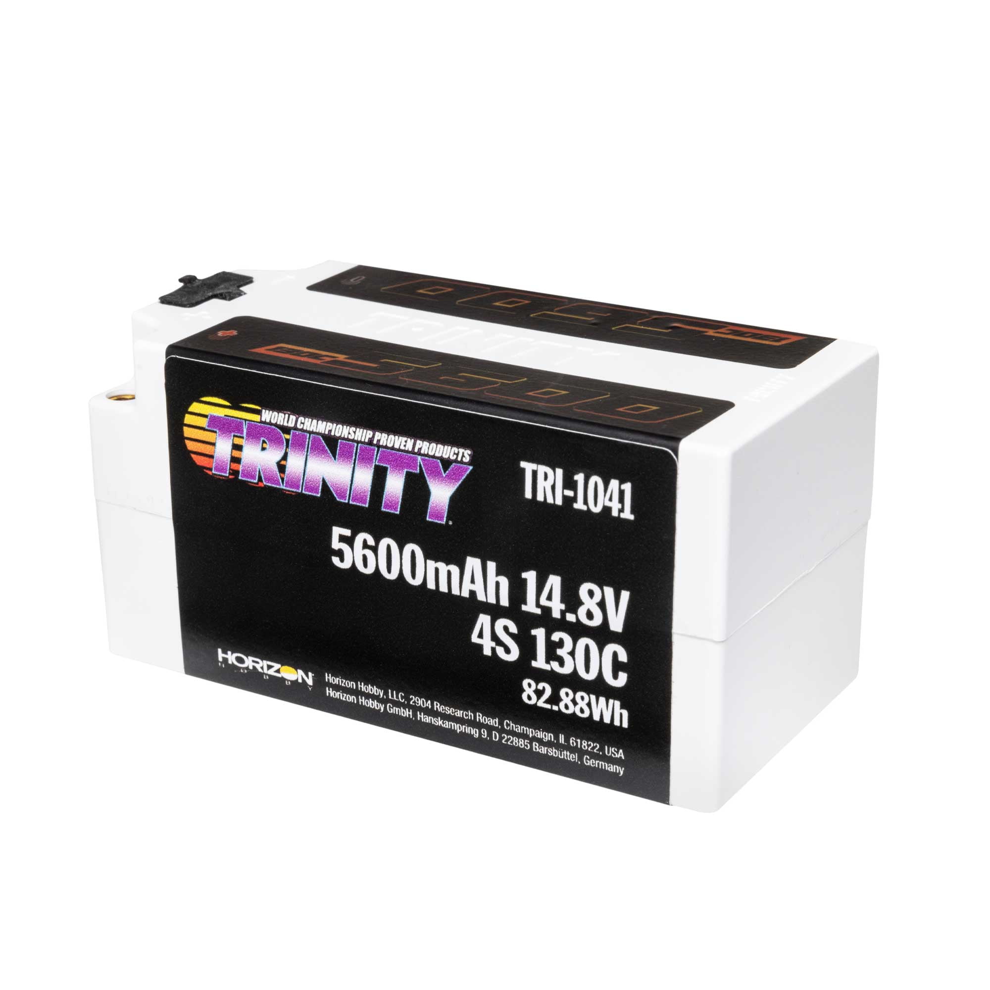 Trinity/Epic 5600mAh 4S 14.8V 130C Shorty 5mm Bullets TRI-1041 ...