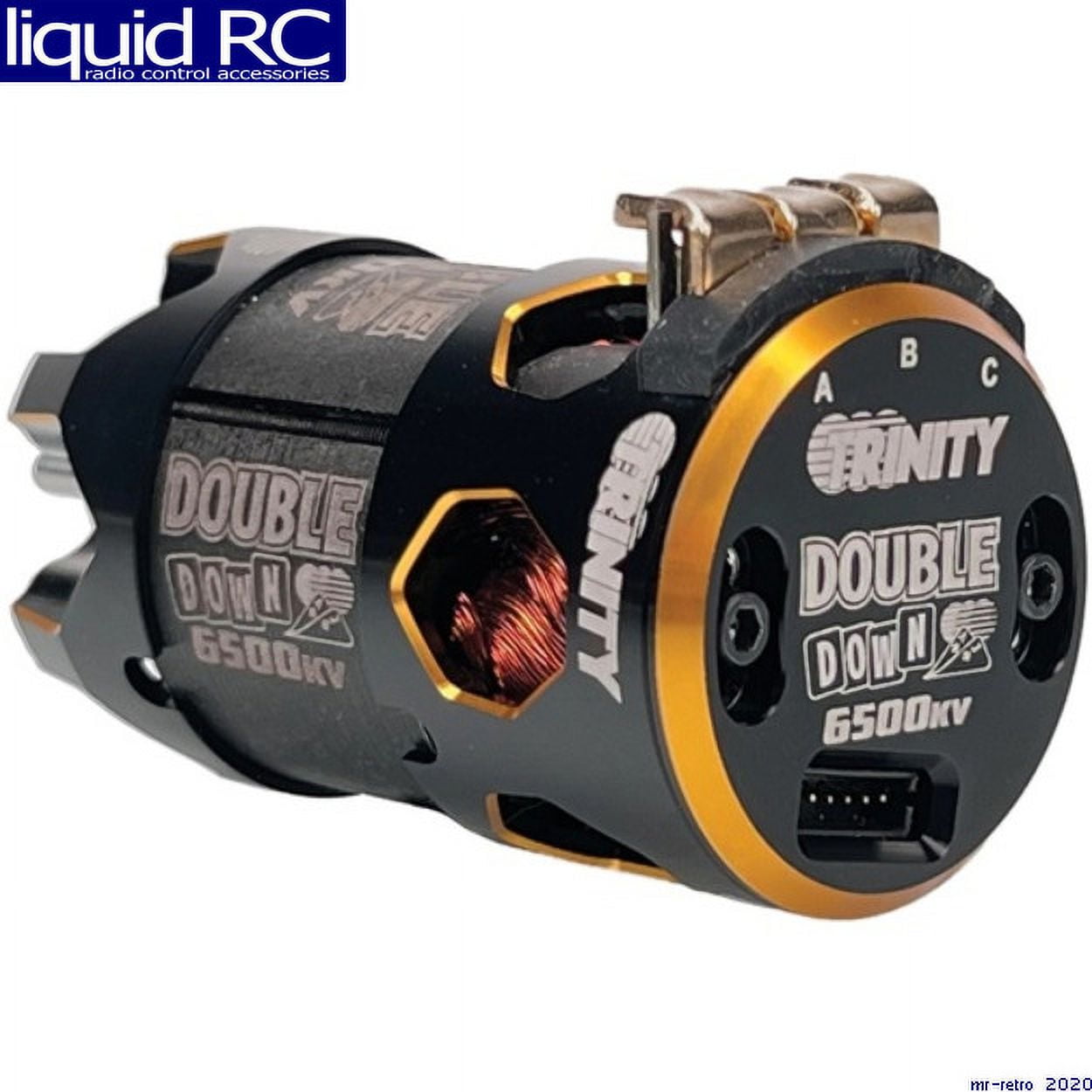 Trinity/Epic Double Down 6500Kv 4 Pole 540 Drag Motor TEP2111 - Walmart.com