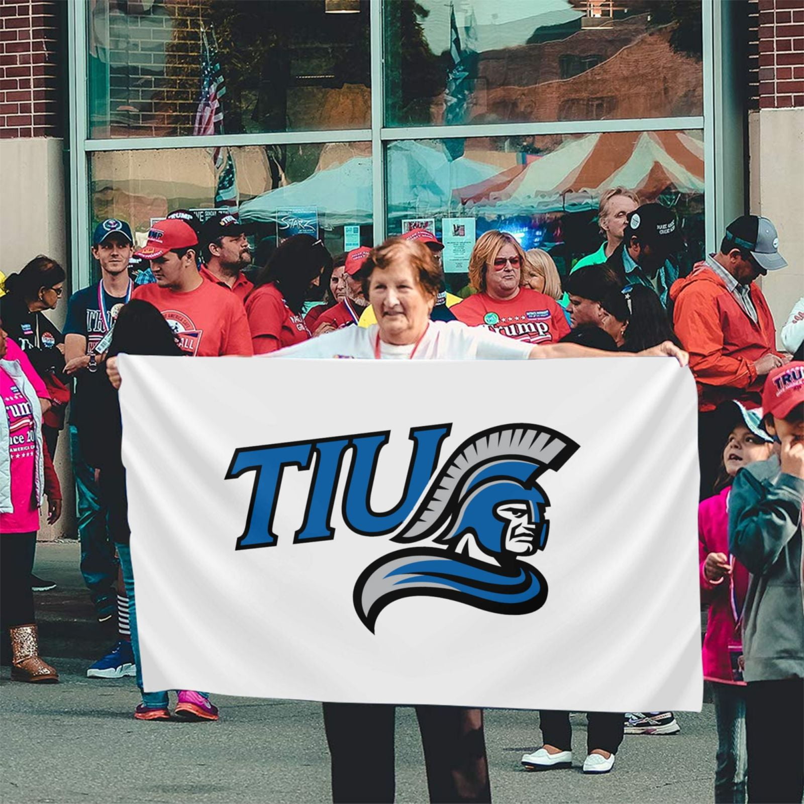 Trinity International University Logo 3 X 5 Foot Outdoor Decorative ...