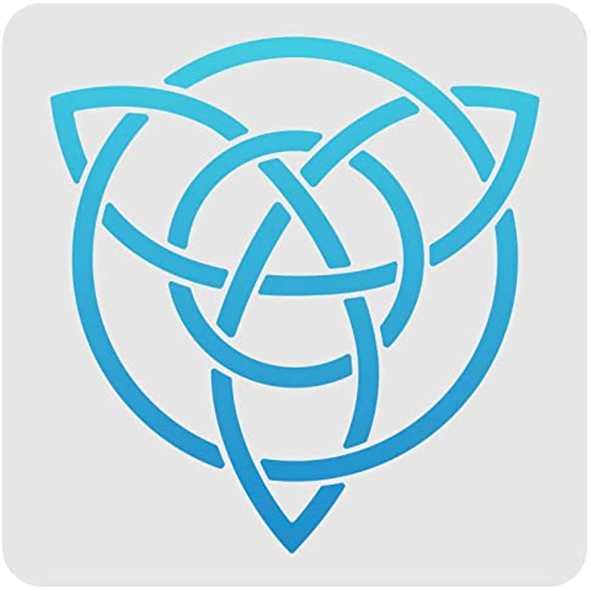 Trinity Knot Drawing Painting Stencils Templates 11.8x11.8 inch Plastic ...