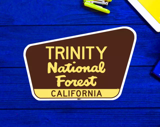 Trinity National Forest California Decal Sticker Phone Decal Water ...