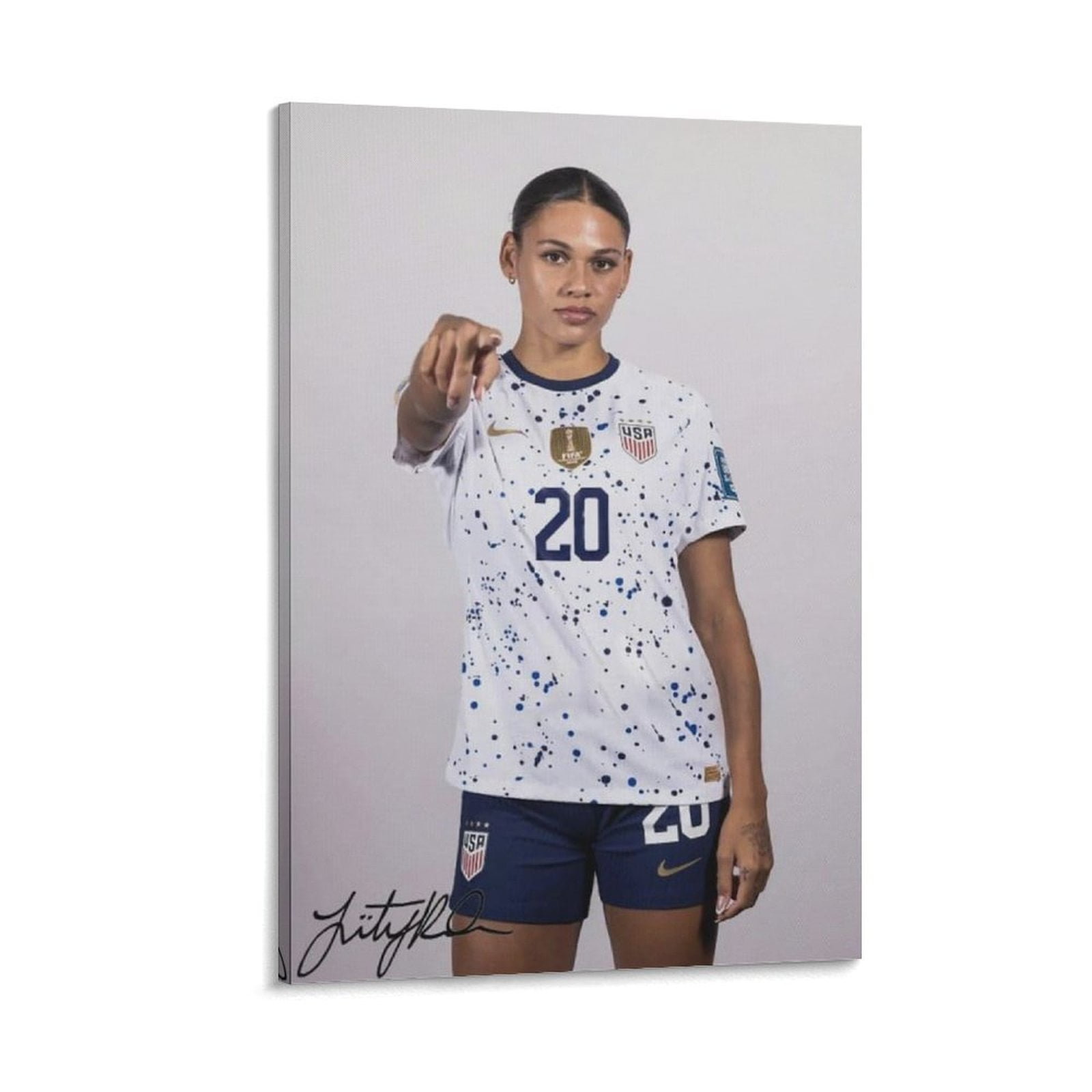 Trinity Rodman Canvas Poster Canvas Poster Wall Art Picture Prints ...