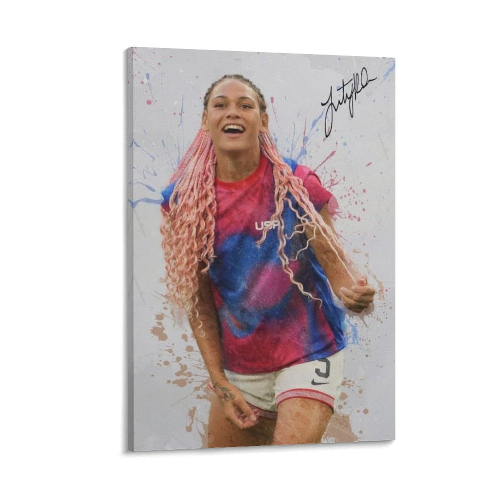 Trinity Rodman Canvas Poster Poster Cool Artworks Painting Wall Art ...