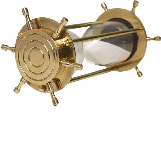 Trinity Sand Timer 5 Minute Hourglass Clock with Sparkling White Sand 6 ...