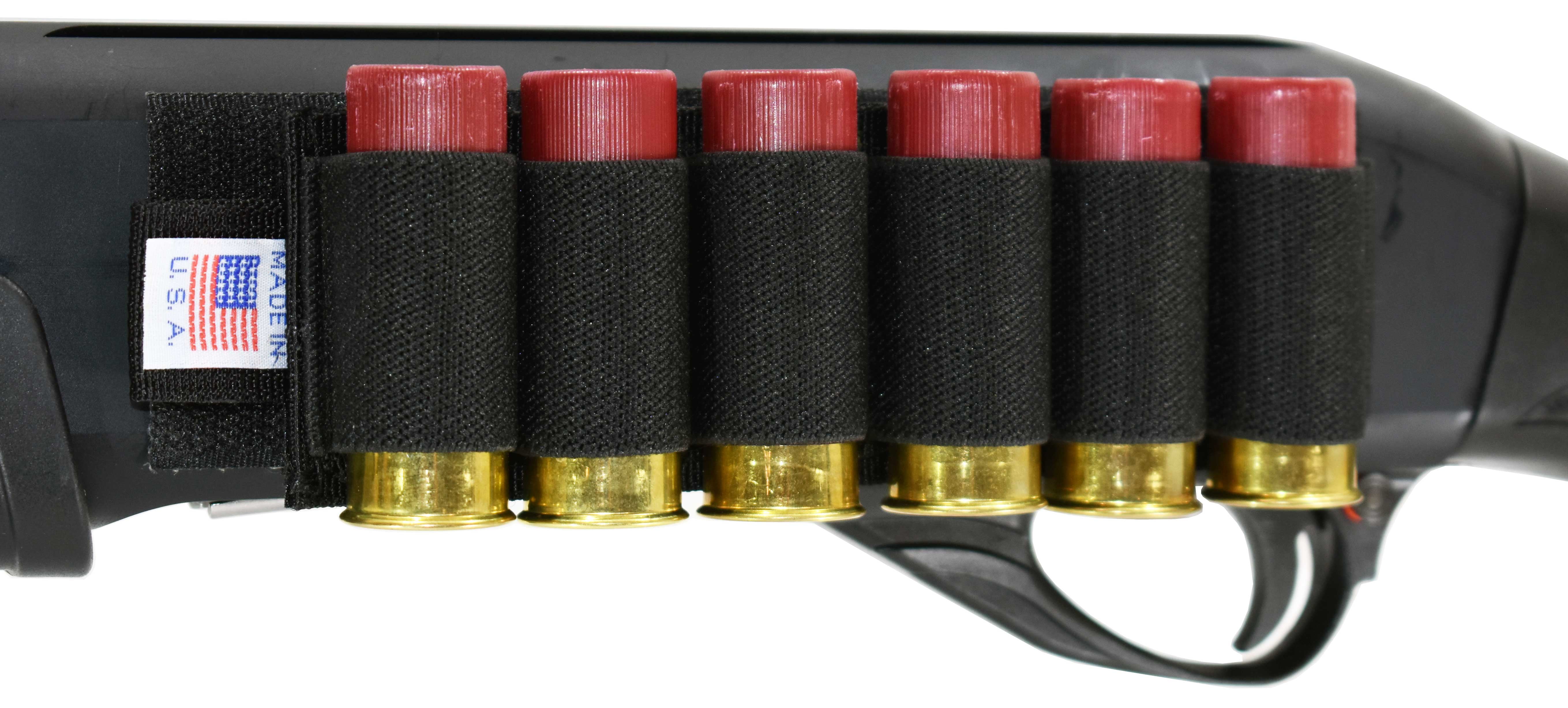 TRINITY Shotgun Shell Carrier, Holds 6 12GA Shells, Universal Fit ...