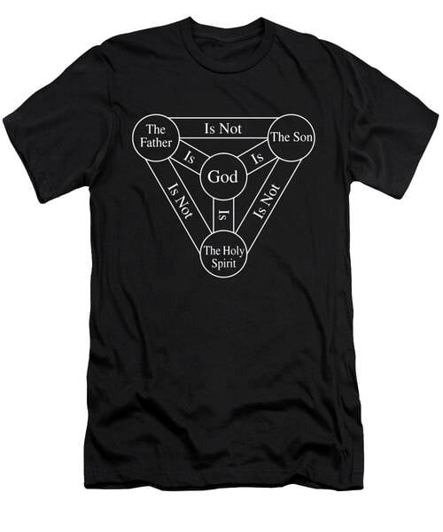 Trinity Shield Of The Trinity Diagram God 3 In 1 T-Shirt - Walmart.com
